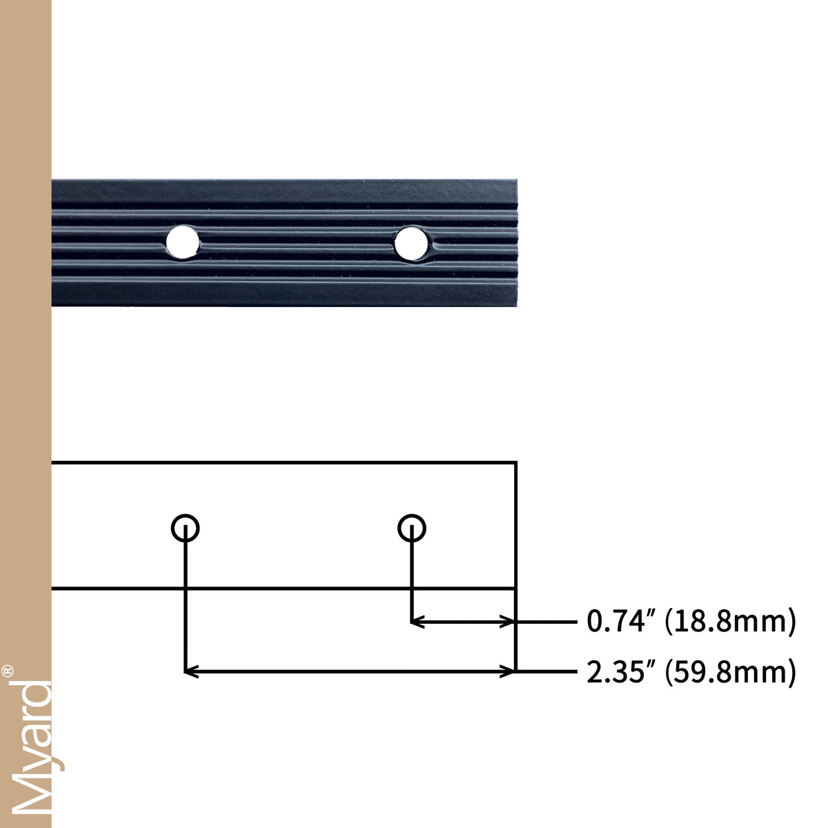 32-1/4 Inches Baroque Curve Facemount Plain Aluminum Balusters with Sc ...